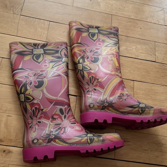 Emilio Pucci | Shoes | Emilio Pucci Rain Boots Sz 39 | Poshmark